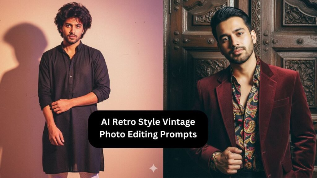 Top AI Retro Style Vintage Photo Editing Prompts for Stunning Old ...